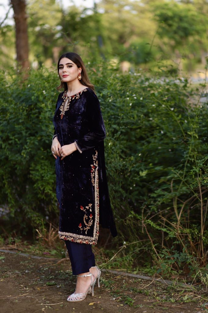 Blue Velvet – Labels Islamabad